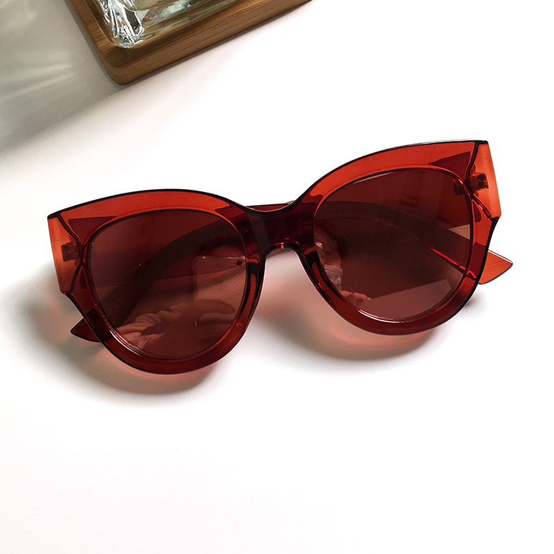 Lovely Chic Big Frame Design Red Sunglasses_Sunglasses_Accessories ...